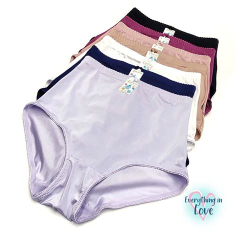 Lucii High Waist Light Tummy Control Full Coverage Satin Brief Girdle