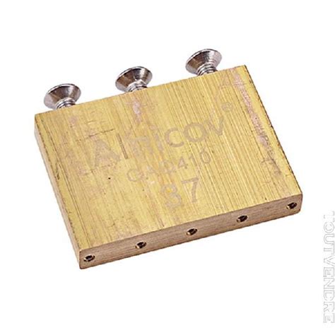 Full Brass Tremolo Block Tremolo Bridge Full Size Brass Bloc En France