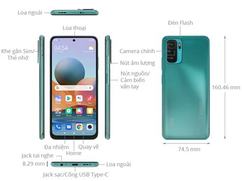 Cấu hình điện thoại Xiaomi Redmi Note G Thông Số Kỹ Thuật