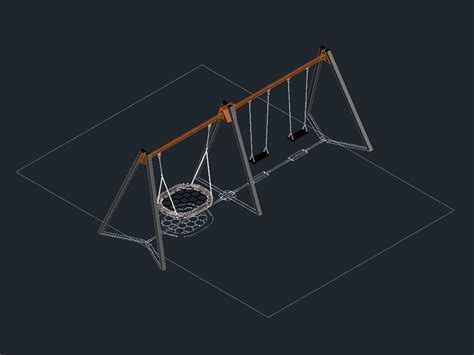 Square Games Hammocks In Autocad Download Cad Free 757 Mb Bibliocad