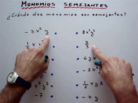 Sabes Cómo Simplificar Expresiones Algebraicas Con Monomios