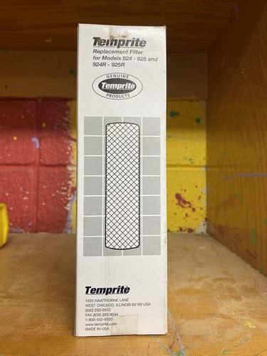 Temprite Replacement Filter For Models 924 925 And 924r 925r Ebay