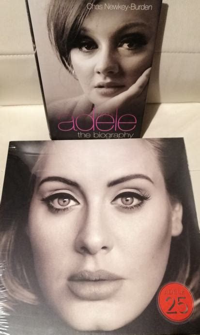 Adele 25 Lp Album 2015 The Biography Knjiga Biografija V Ang