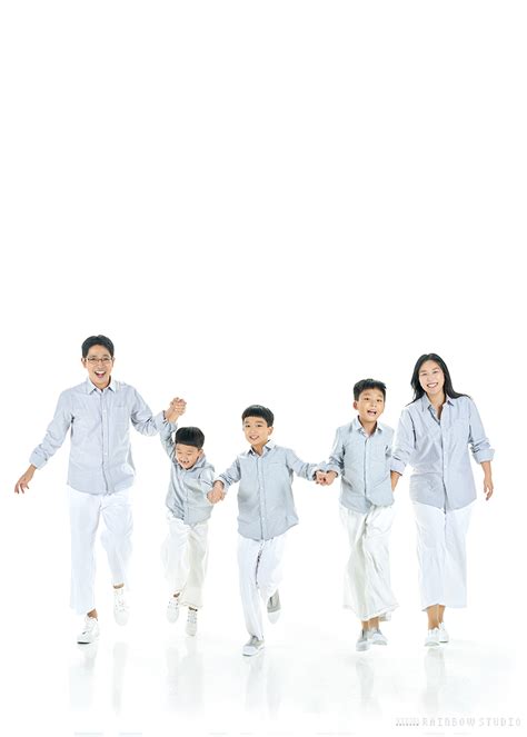 소가족사진 가족사진 갤러리 레인보우 스튜디오