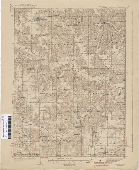 Iowa Historical Topographic Maps Perry Castañeda Map Collection Ut