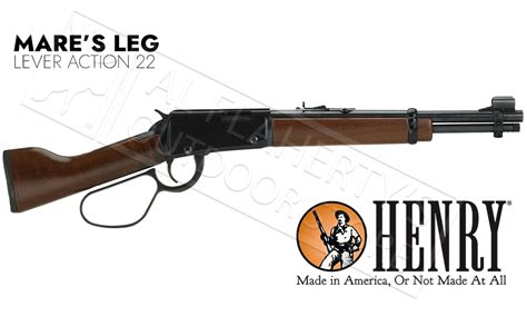 Henry Mares Leg Lever Action Rifle 22slr H001ml Al Flahertys