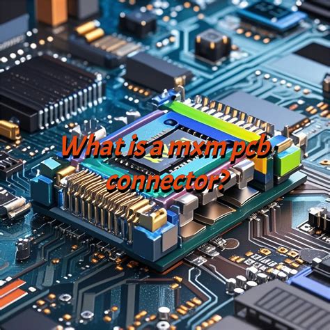 What Is A Mxm Pcb Connector Pcb And Mcpcb Ebest Pcb
