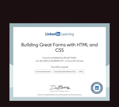 Ravali Teella On Linkedin Linkedinlearning Htmlcss Thankyou