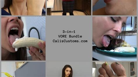 3 In 1 Vore Bundle 43 Mouth Watering Minutes Of Belly Bursting Action With Nikki Brooks Indica