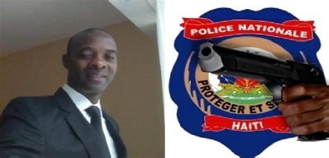 Haiti Jean Luckner Policier De La 14ème Promotion Tué à Croix Des Bouquets Anmwe