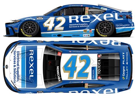 2026 John Hunter Nemechek 42 Rexel Nascar 1 64 Diecast