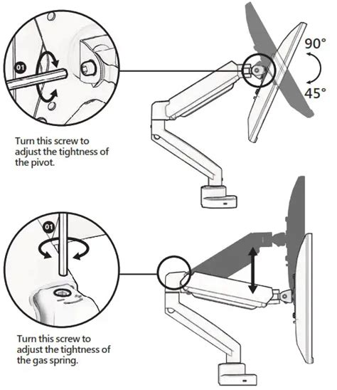 J5create Jtsa301 Ergonomic Monitor Mount With Dock Instruction Manual