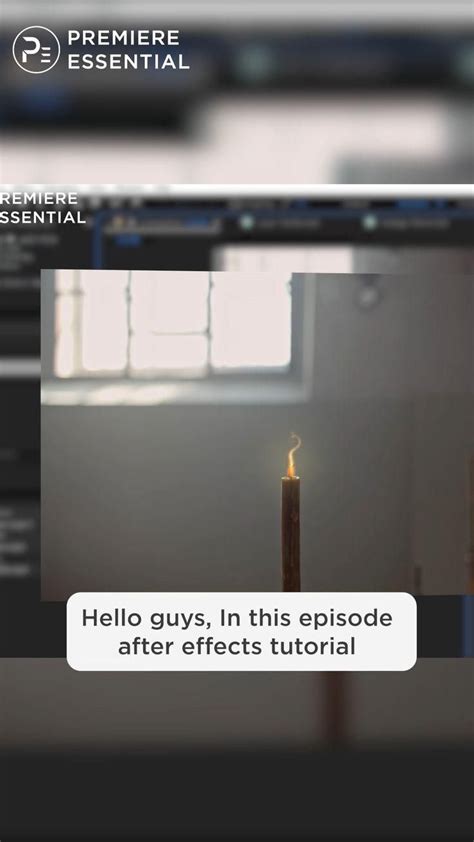 Add Realistic Flame Effect In After Effects CC Shorts Video Adobe After Effects Tutorials