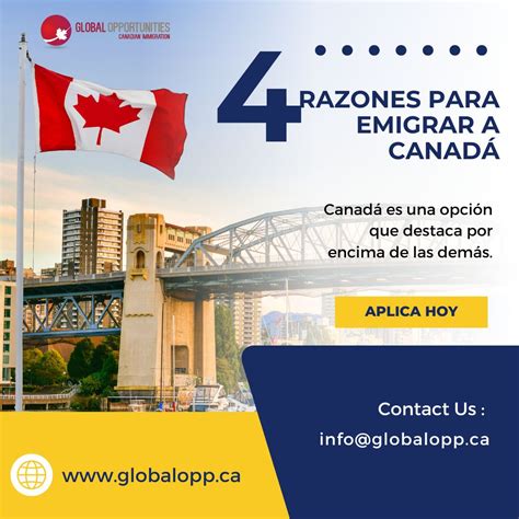 ¿sabes Cómo Emigrar A Canada Alexei Pardo