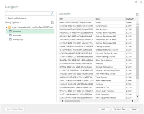Adding An Odata Feed Power Query To Microsoft Excel Odatalink