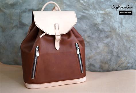 Backpack Pattern Leather Bag Pattern