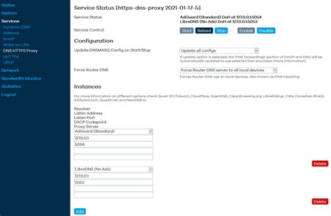 Dns Choose Config Dnsmasq Dnscrypt Proxy2 Dnssec Adguard