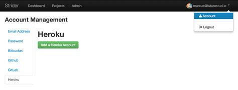 strider — continuous deployment to heroku