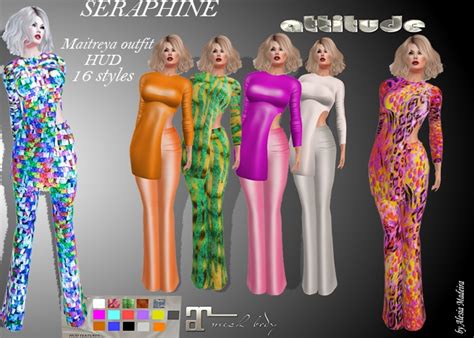 Second Life Marketplace Big Sale Seraphine Maitreya Fitmesh Outfit