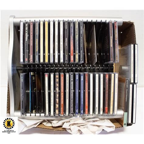 Cd Rack W 40 Cds Assorted Kastner Auctions