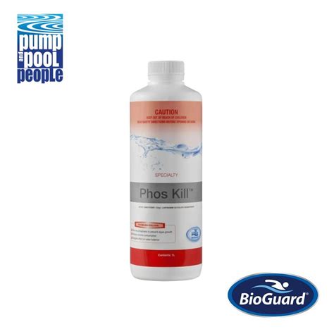 Phos Kill 1l By Bioguard Pool Phosphate Treatment