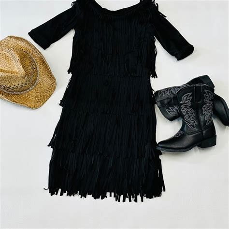 Western Fringe Dress Etsy