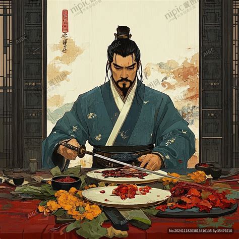 Ai创作图辛弃疾卡通形象 美食古代人物 卡通辛弃疾 美食插画魔舟设计 辛弃疾插画 岳飞头像 古代人物吃饭 宋代厨师 鸿门宴插图 杭帮菜插画 辛弃疾形象 清朝人物型男文创插画 古人吃面 状元米线