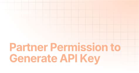 Partner Permission To Generate Api Key 360dialog
