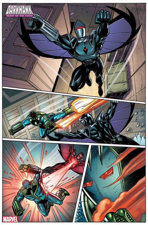 A First Look At The Return Of The Dark 90s Hero Darkhawk Gamesradar