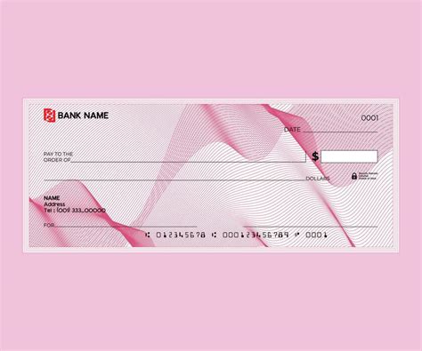 Mock Up Cheque Vector Art Icons And Graphics For Free Download
