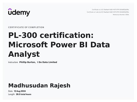 Powerbi Dataanalytics Certification Continuouslearning