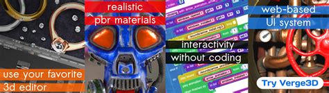 verge3d an artist friendly toolkit for 3d web experiences soft8soft