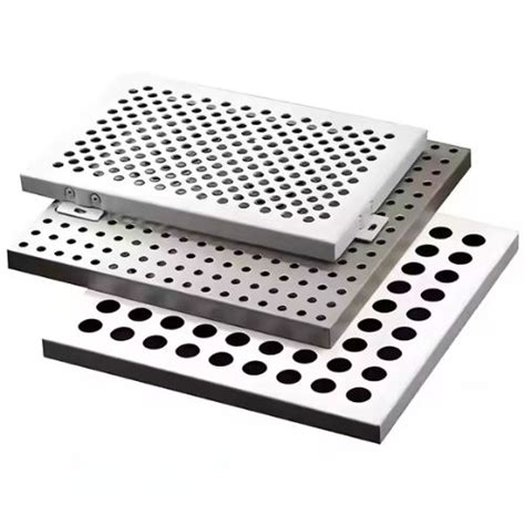 Facade Perforated Aluminum Cladding Superstar Mingchong