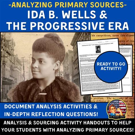 Apush And Us History Ida B Wells And Progressive Era Document Analysis