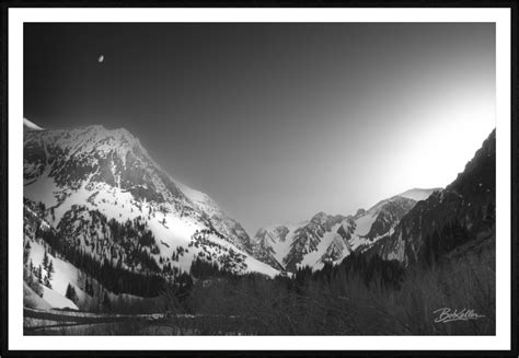 Last Light In The Canyon Sierra Nevada Sunset Limited Edition Fine