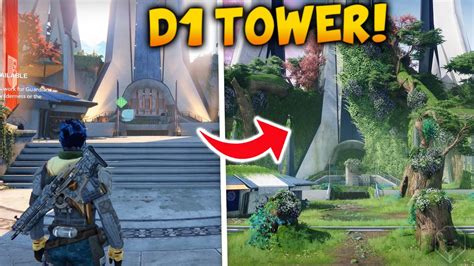 Destiny 1 Tower Returns In Destiny 2 Final Shape Youtube