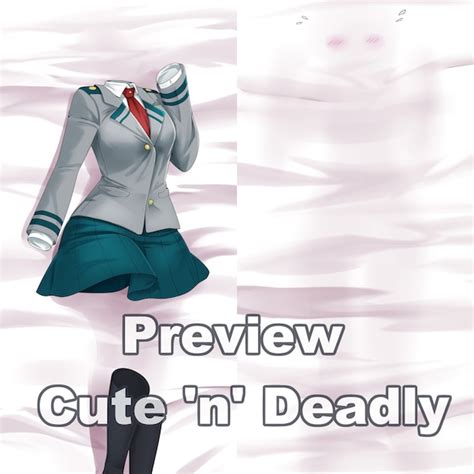 Anime Girl Body Pillow Etsy