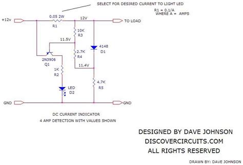 Dc Current Indicator 6 Basiccircuit Circuit Diagram
