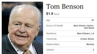 Library Chronicles Hows Tom Benson Doing