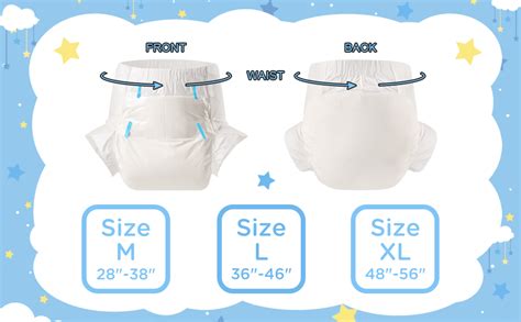Littleforbig Diaper 2 Pieces Abdry White Diapers X Large