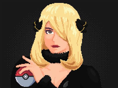 Cynthia Pokemon Sprite