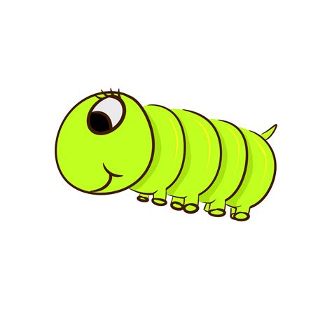 Green Worm Worm Bug 49770419 Png