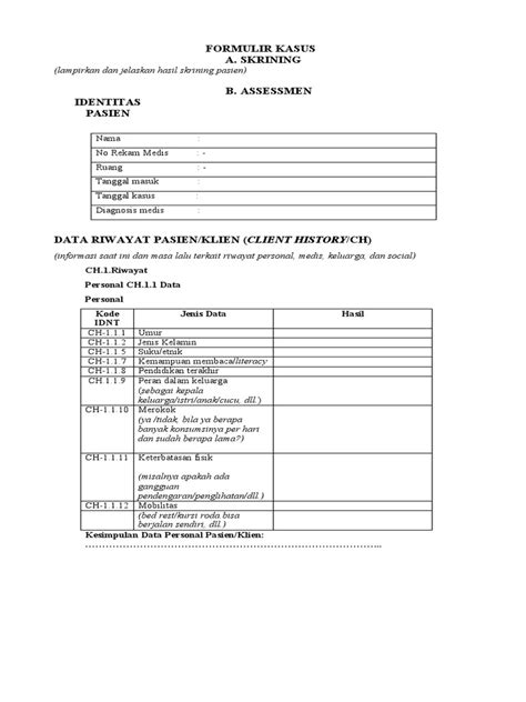 Contoh Form Ncp Pdf