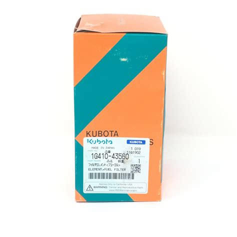 1g410 43560 Elementfuel Filter Grande Prairie Kubota