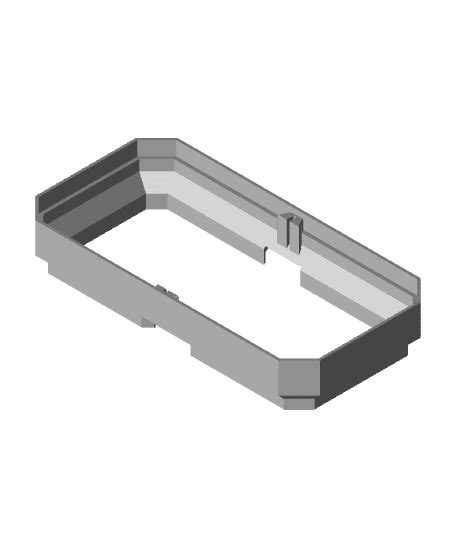 2x1 Multigrid Panel Lid Rim 3d Model By Keep Making On Thangs Image 3 Of 3