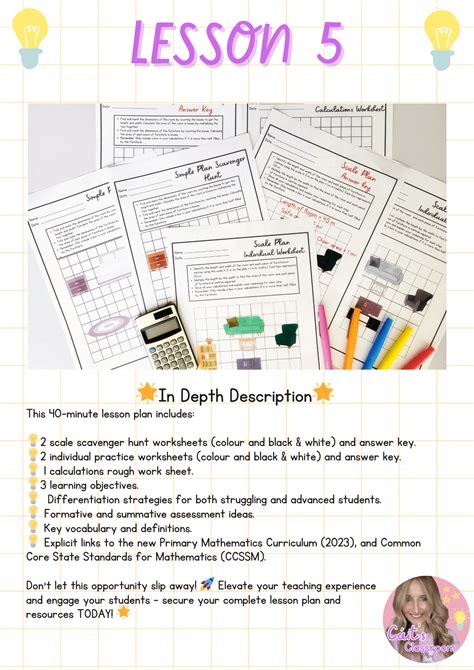 Mash 5th 6th Class Measuring Calculating And Converting Areasurface Area In Metric Units