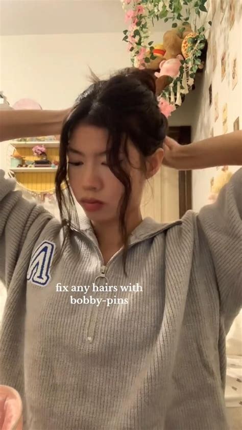 Easy Bun Hairstyle X Hair Inspiration Hairstyles For Thin Hair Easy Bun Hairstyles Hair Styles