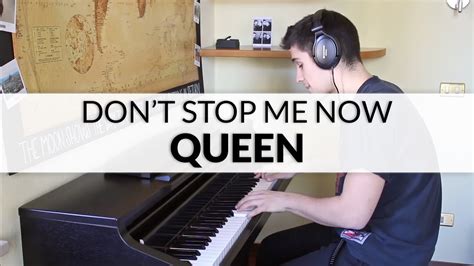 Dont Stop Me Now Queen Piano Cover Sheet Music Youtube