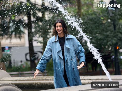 Kendall Jenner Strips Down For Sexy Calvin Klein Photoshoot In Nyc Aznude