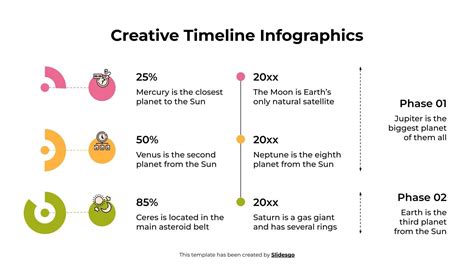 Creative Timeline Infographics Template